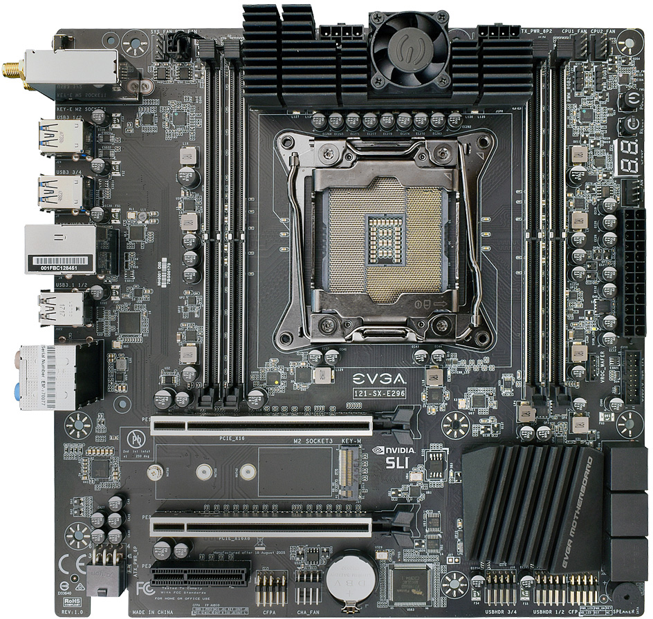 EVGA X299 Micro ATX 2 - Motherboard Specifications On MotherboardDB